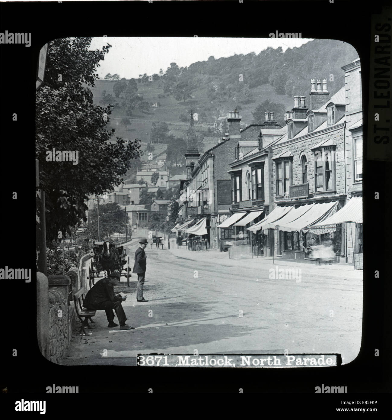 North Parade, Matlock, Derbyshire Stock Photo - Alamy