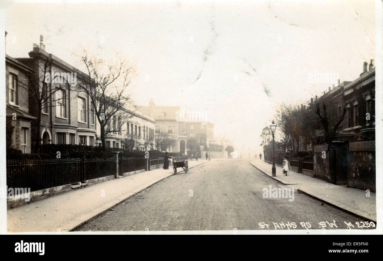St Anns Road Stock Photo - Alamy