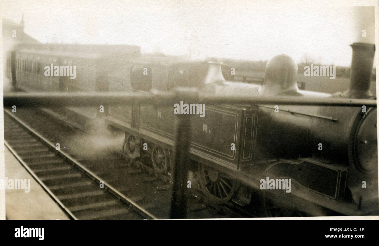 Locomotive, Rillington, Yorkshire Stock Photo - Alamy