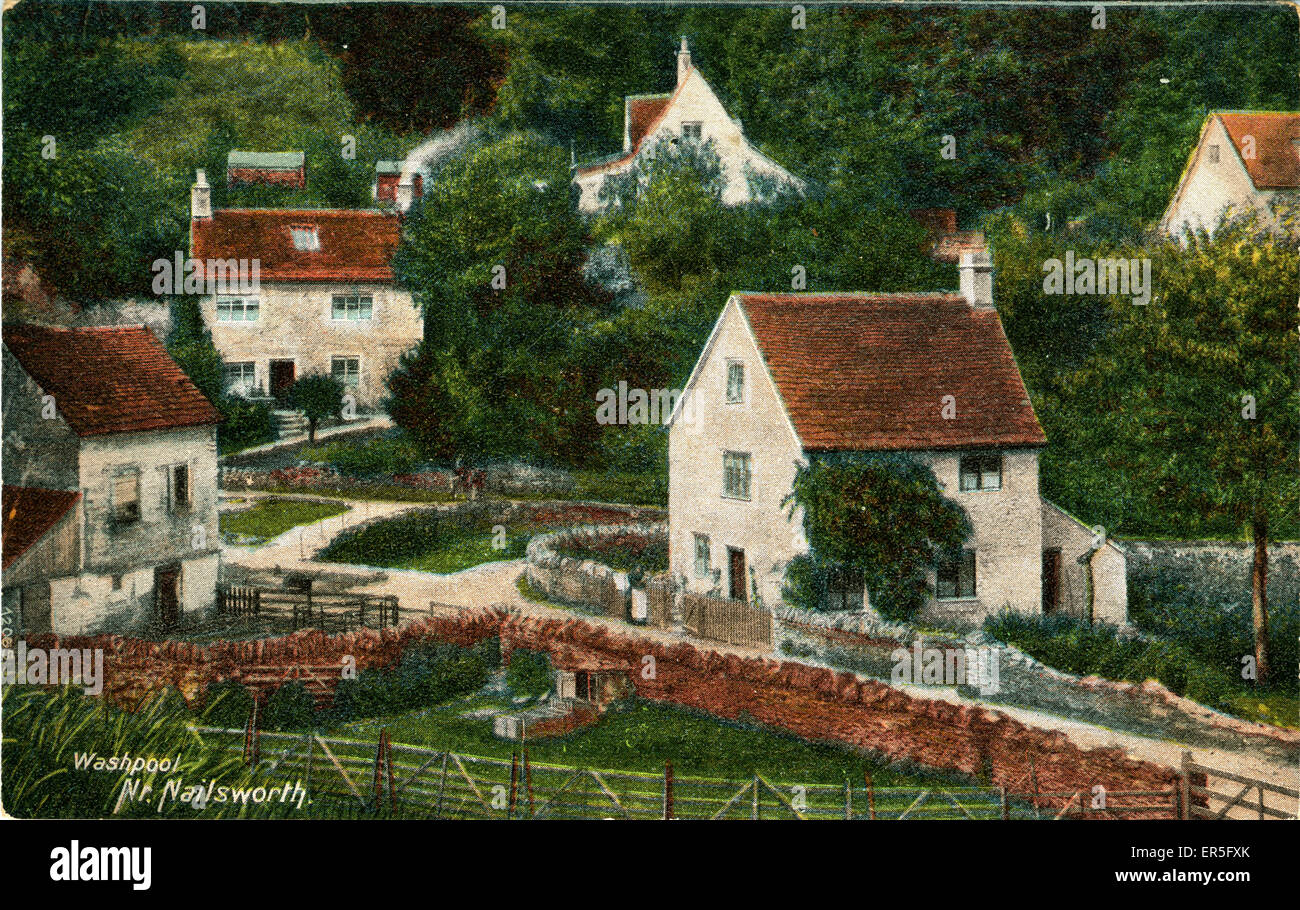 The Village, Washpool, Gloucestershire Stock Photo - Alamy