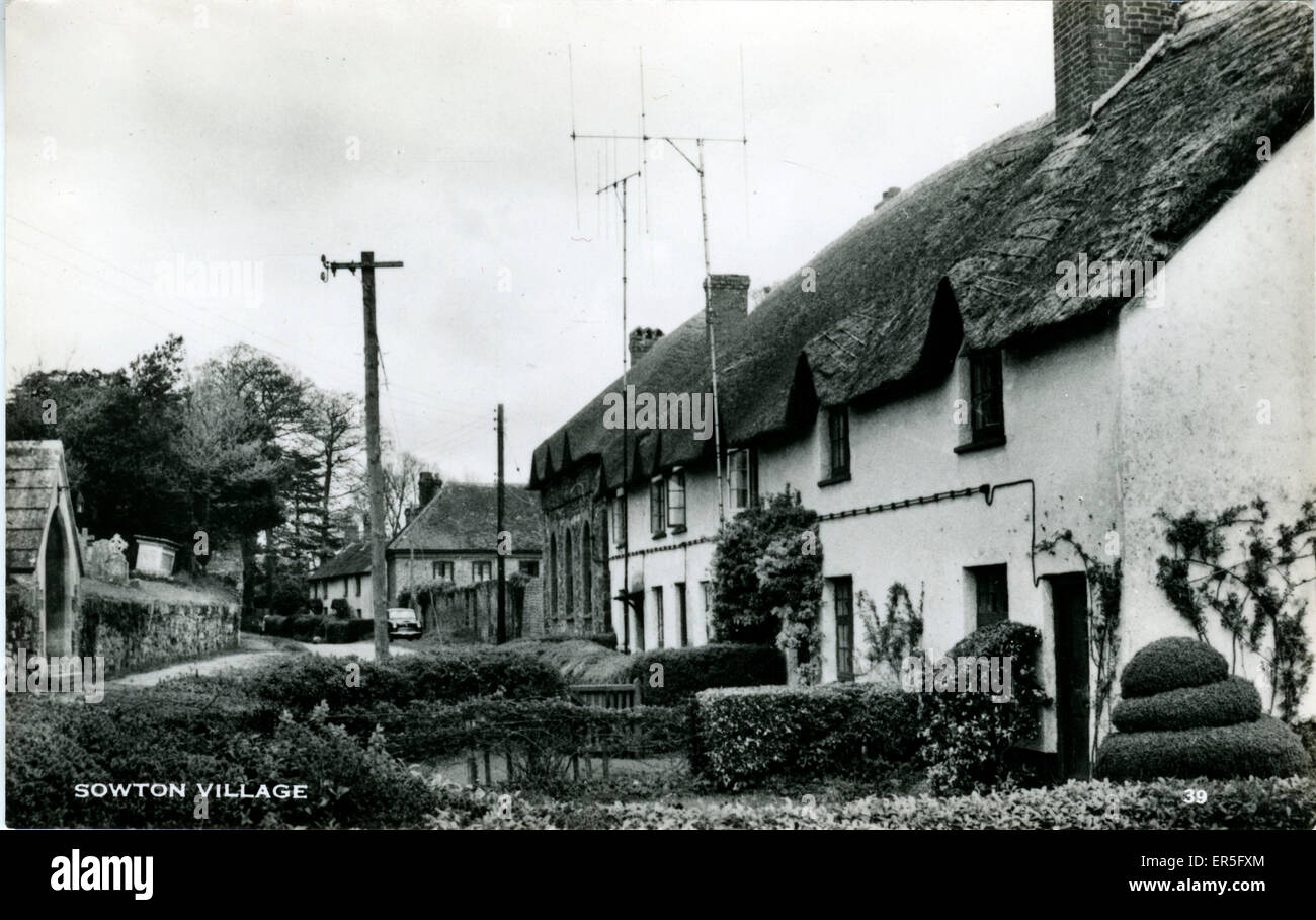 The Village, Sowton, Devon Stock Photo - Alamy