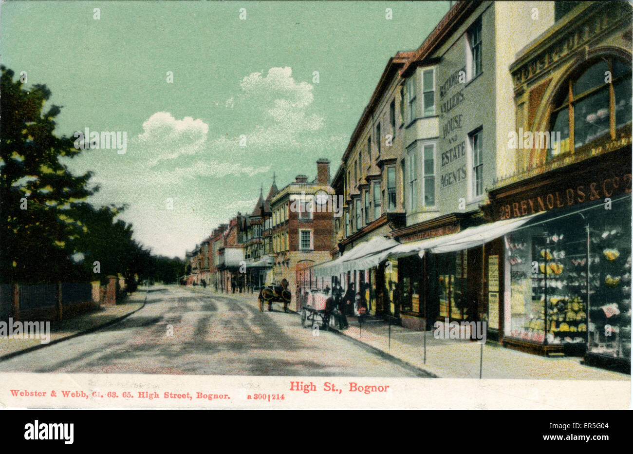 High Street, Bognor Regis, near Littlehampton, Sussex, England. Showing ...