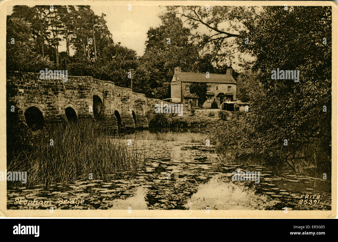 The Bridge, Stopham, Sussex Stock Photo - Alamy