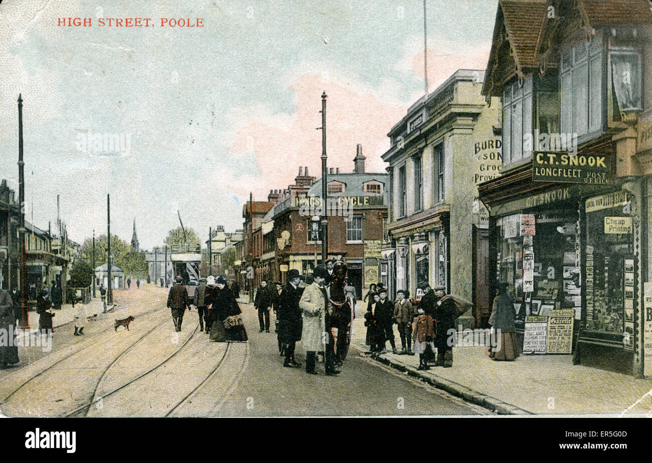 High Street, Poole, Dorset Stock Photo - Alamy