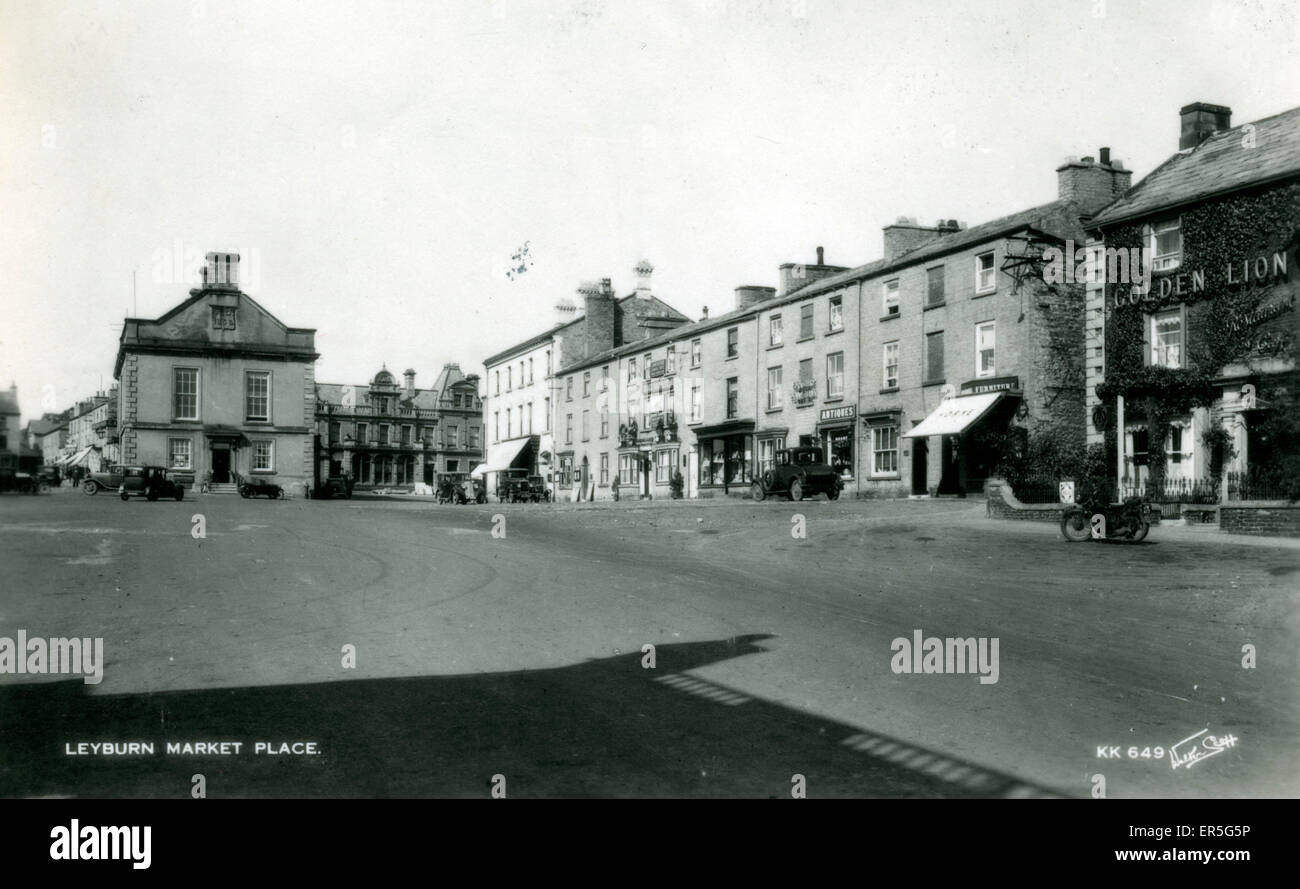 Leyburn Market Place High Resolution Stock Photography and Images - Alamy