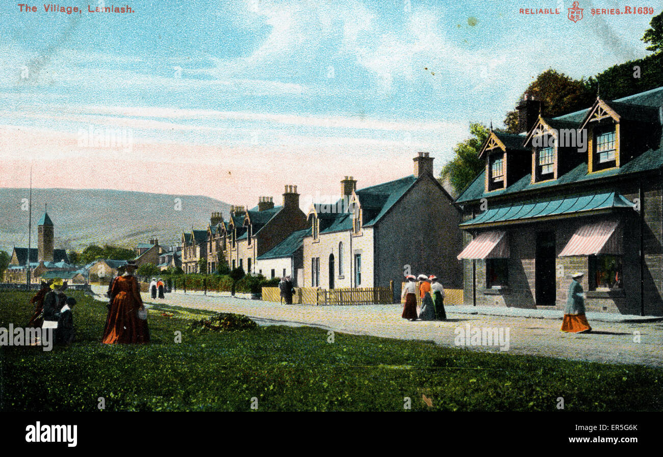 The Village, Lamlash, Ayrshire Stock Photo - Alamy