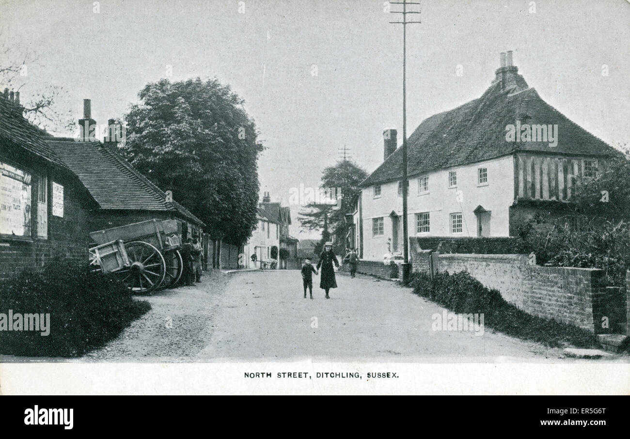 North Street, Ditchling, Sussex Stock Photo - Alamy