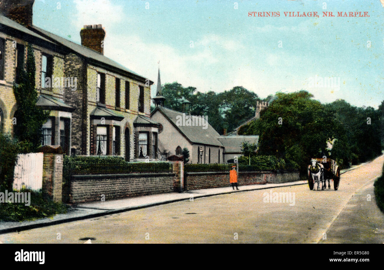 The Village, Strines, Lancashire Stock Photo - Alamy