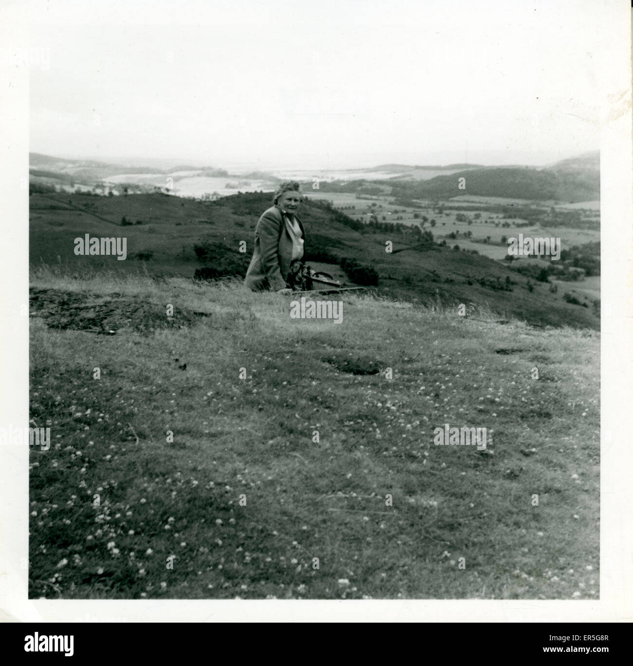By the Melville Monument, Comrie, Fifeshire Stock Photo - Alamy