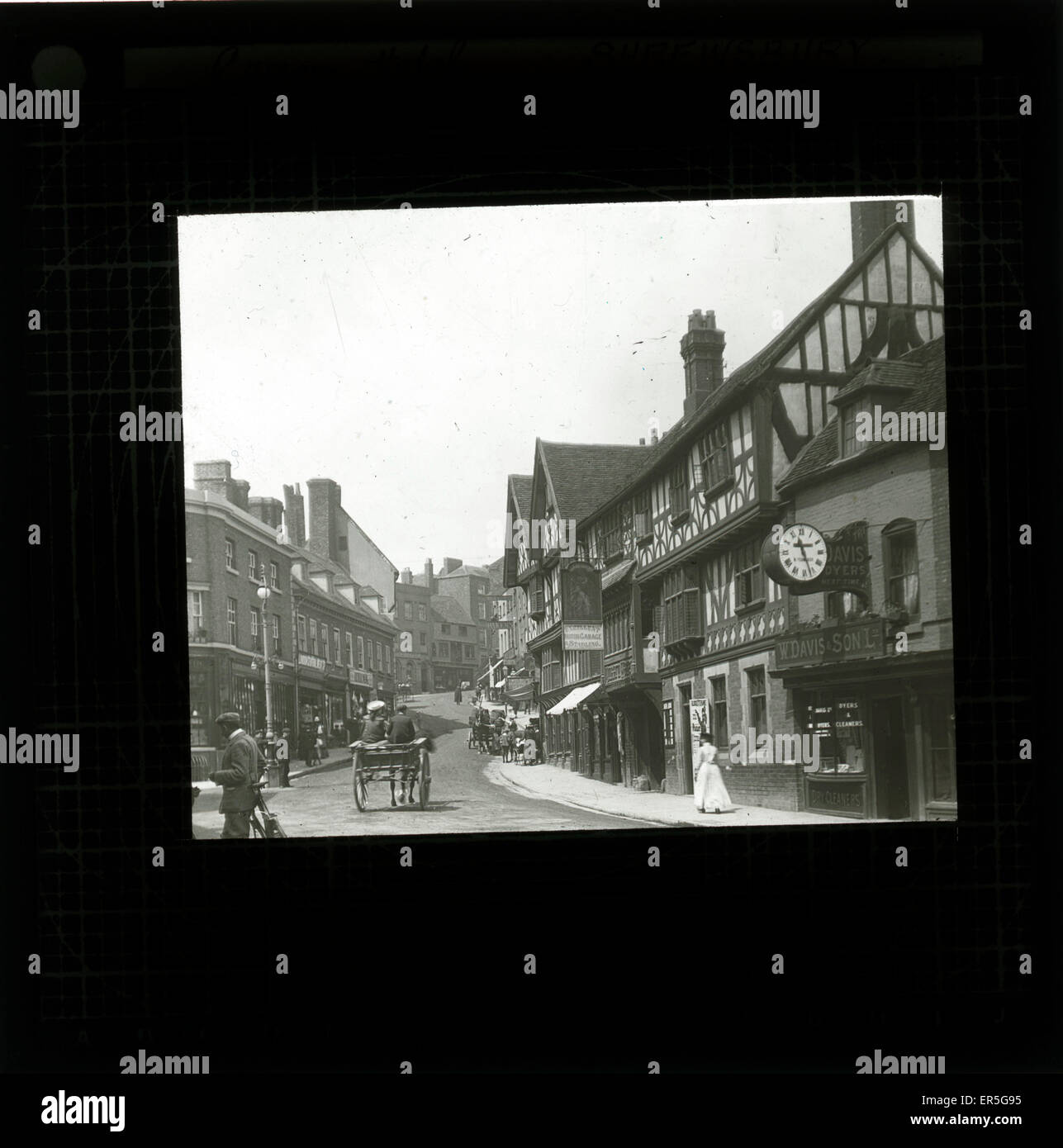 Wyle Cop, Shrewsbury, Shropshire Stock Photo - Alamy
