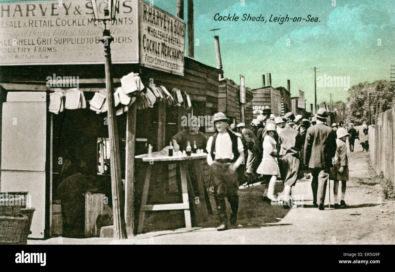 Leigh on sea cockle sheds hi-res stock photography and images - Alamy