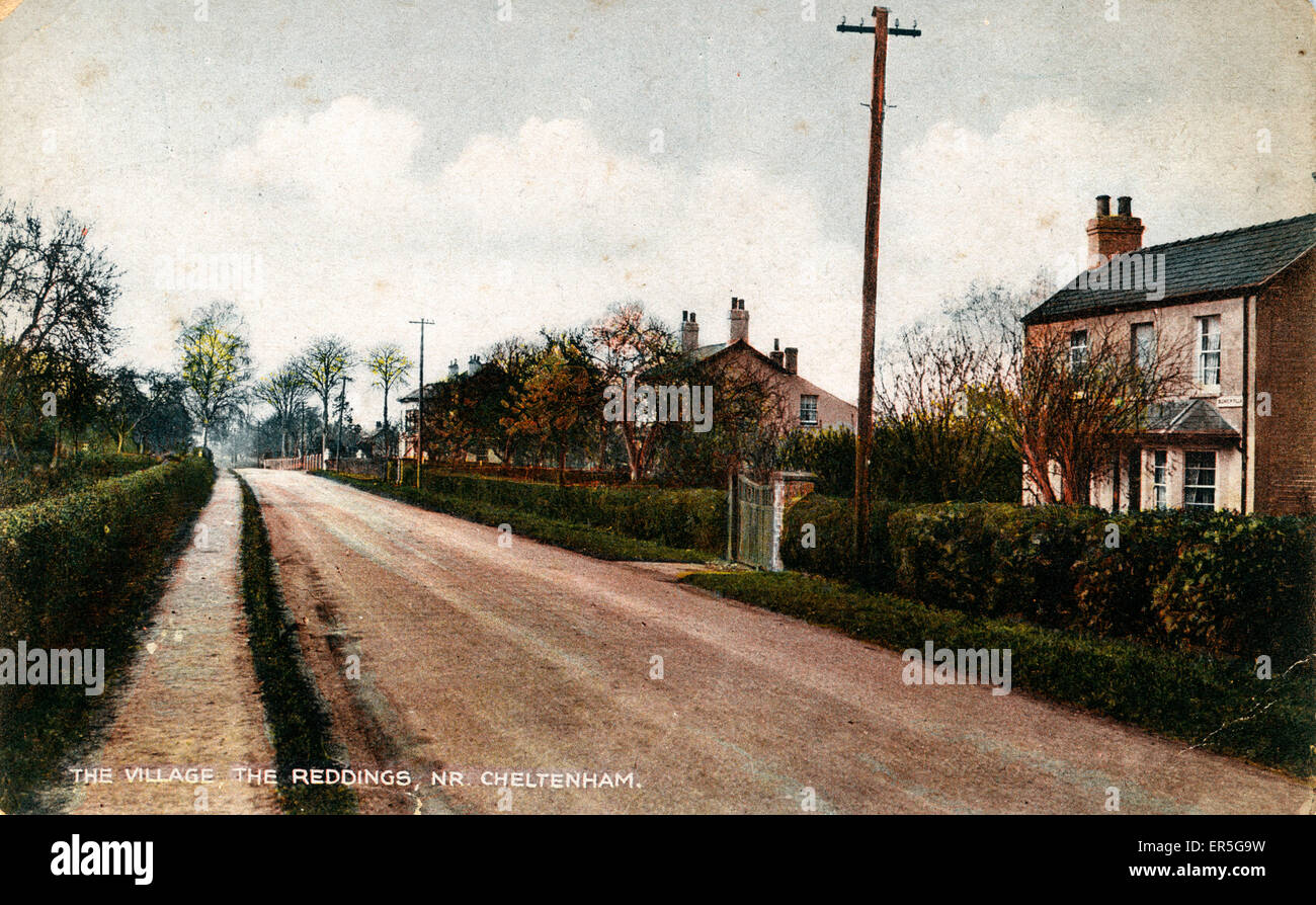 The Village, The Reddings, Gloucestershire Stock Photo - Alamy
