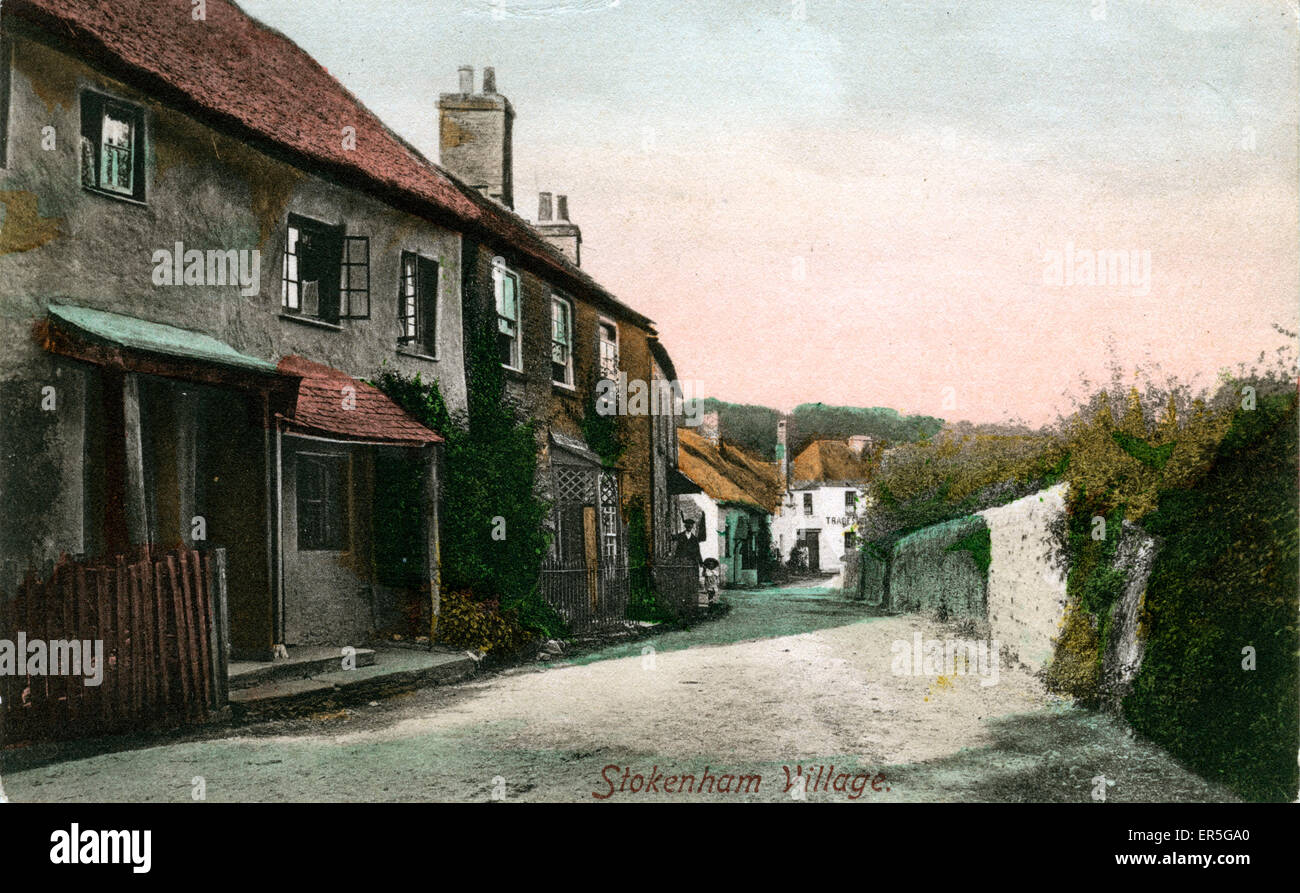 The Village, Stokenham, Devon Stock Photo - Alamy