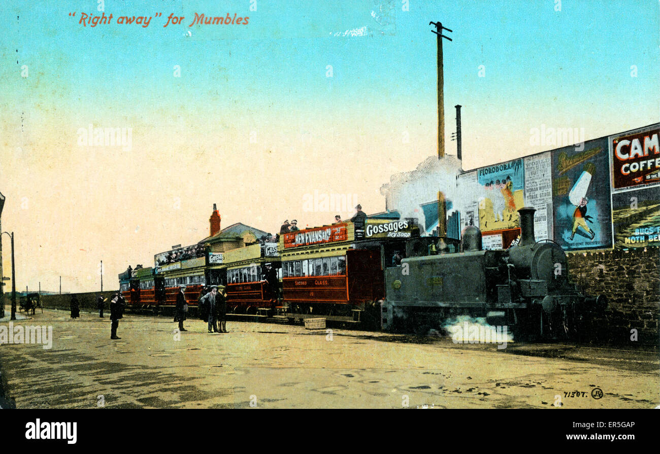 Swansea mumbles railway hi-res stock photography and images - Alamy