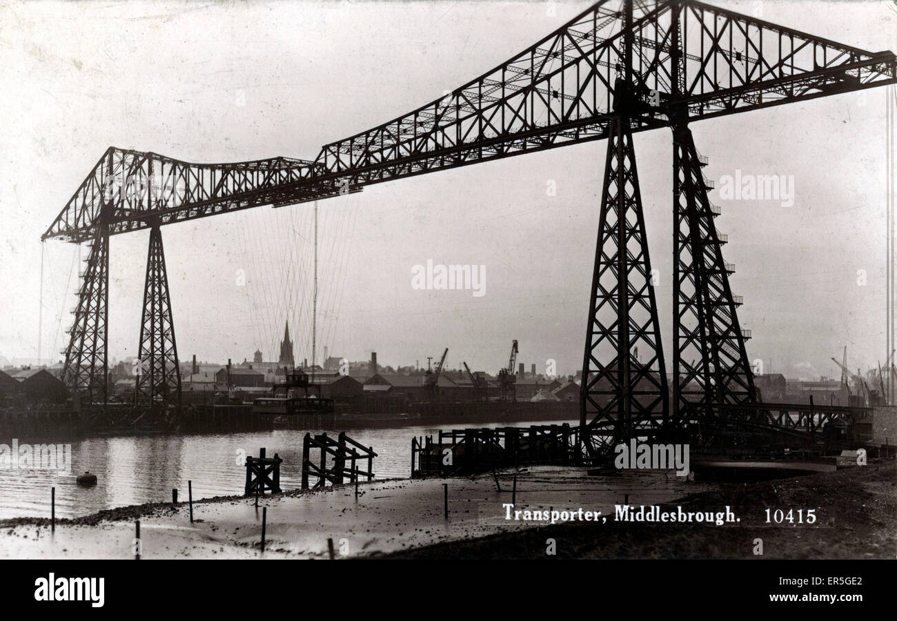 The Transporter, Middlesbrough, Yorkshire Stock Photo - Alamy