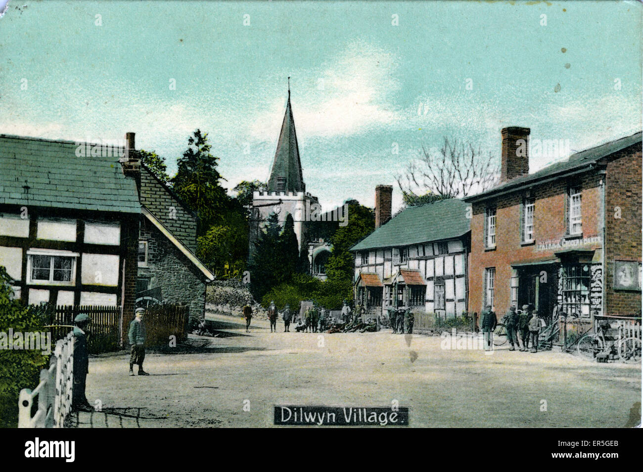 The Village, Dilwyn, Herefordshire Stock Photo - Alamy