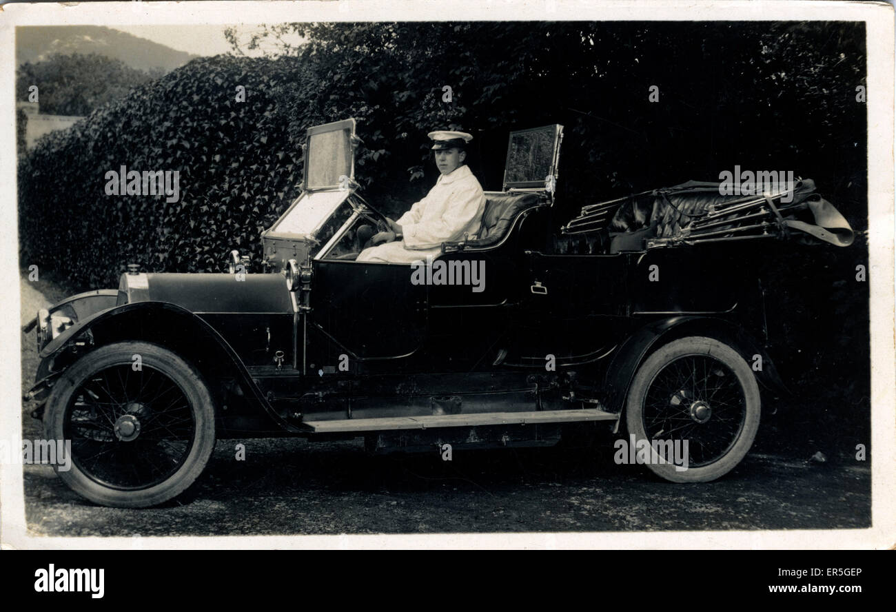Vintage Car (awaiting identification - possibly a Belsize Stock Photo ...