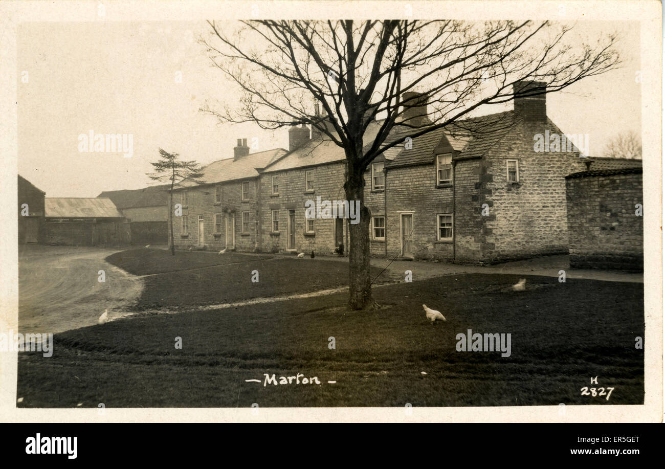 Marton Road, Marton, Yorkshire Stock Photo - Alamy