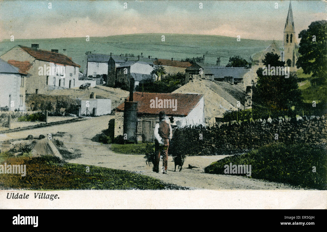 The Village, Uldale, Cumbria Stock Photo - Alamy