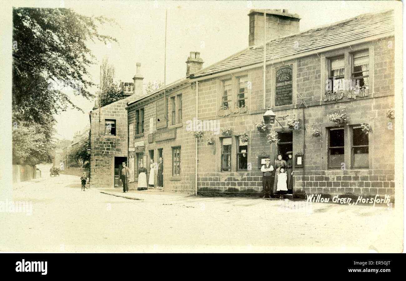 Willow Green, Horsforth, Yorkshire Stock Photo - Alamy