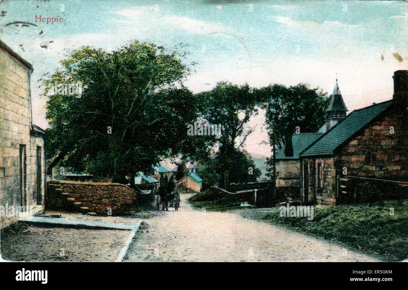 The Village, Hepple, Northumberland Stock Photo - Alamy