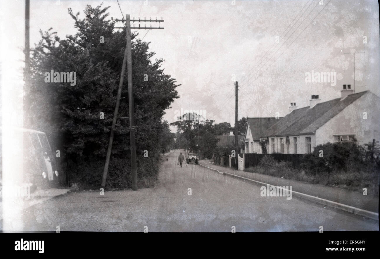 Road & Houses, Hullbridge, Essex Stock Photo - Alamy