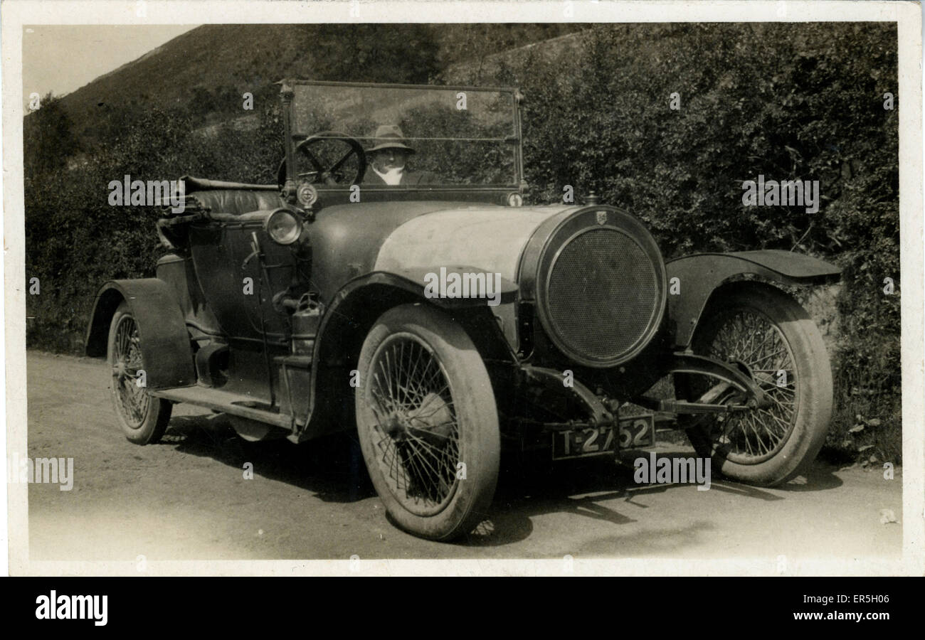Maudslay Vintage Car, Cwmllynfell Stock Photo - Alamy