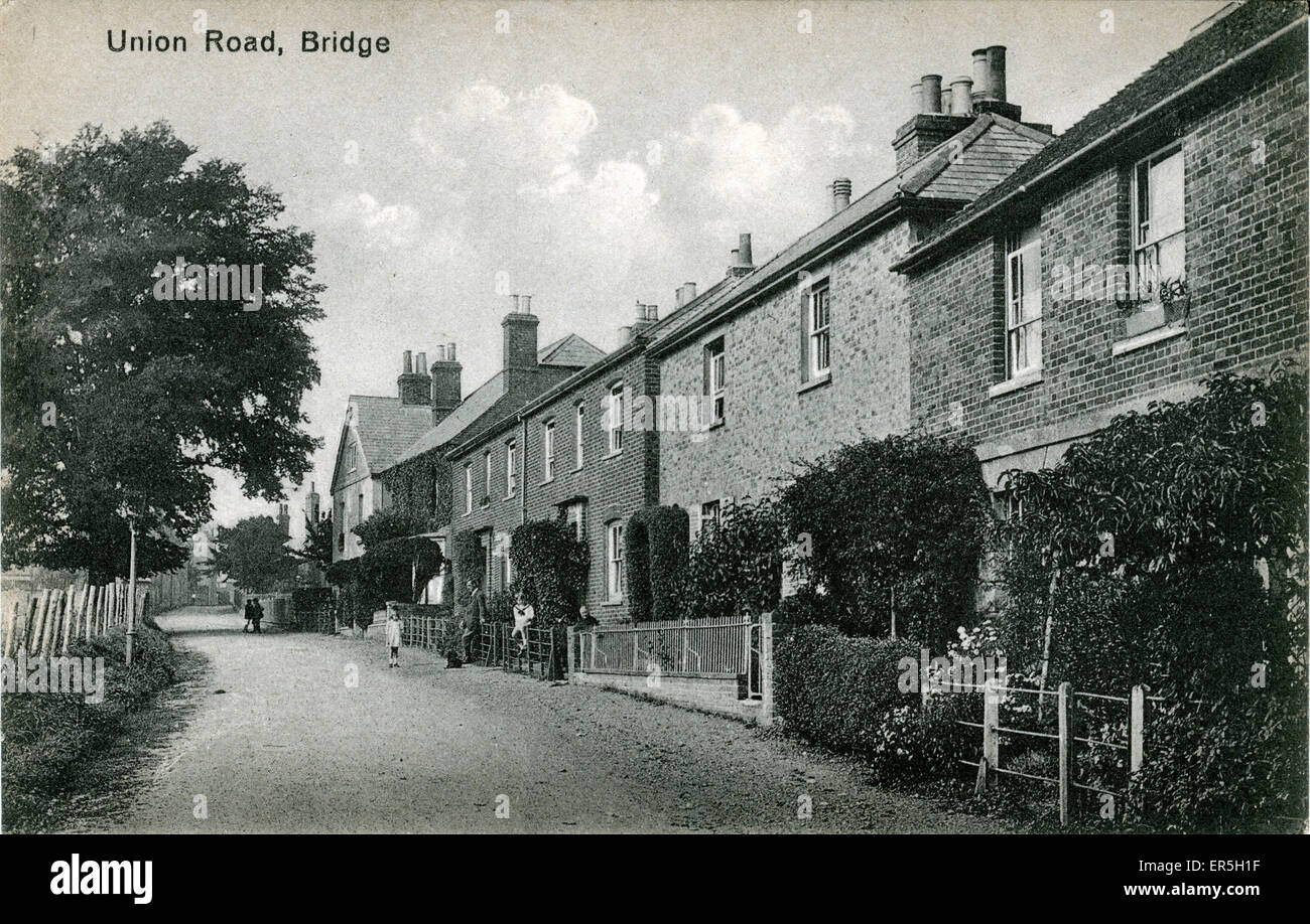 Union Road, Bridge, Kent Stock Photo - Alamy