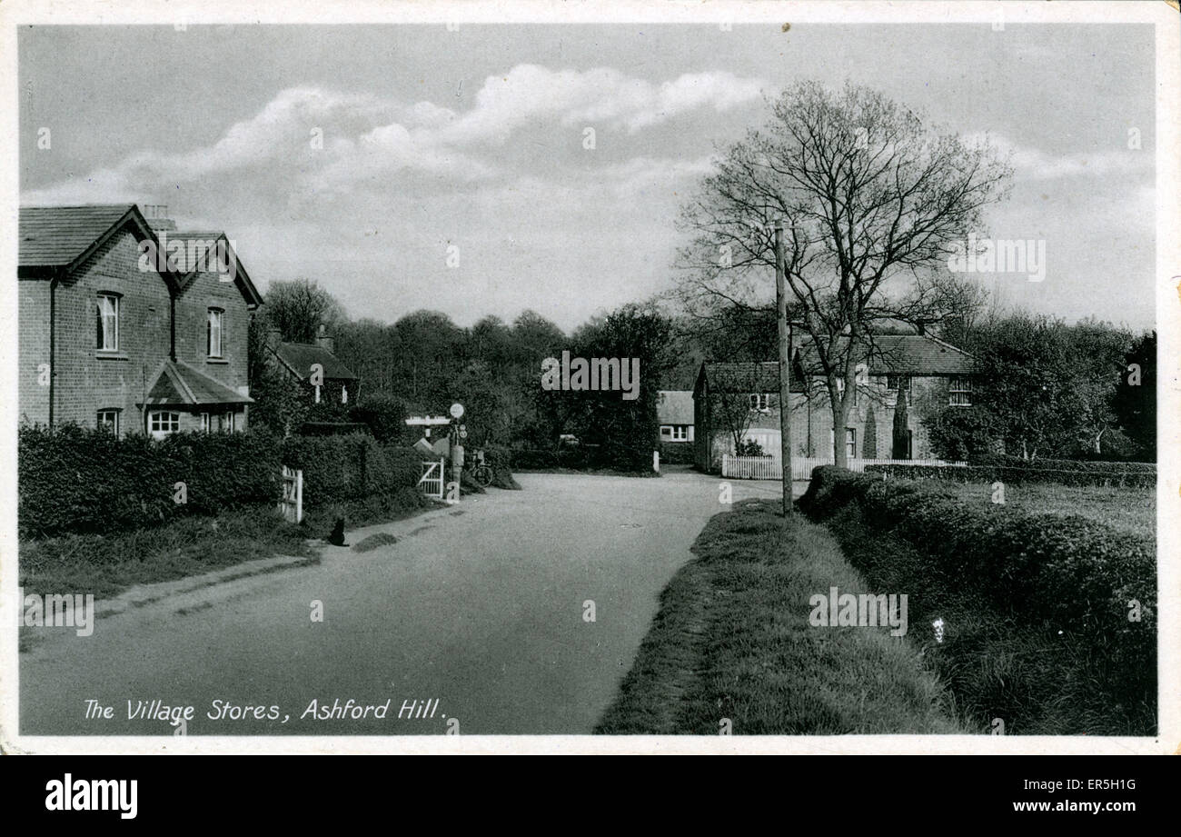 The Village Stores, Ashford Hill, Hampshire Stock Photo - Alamy