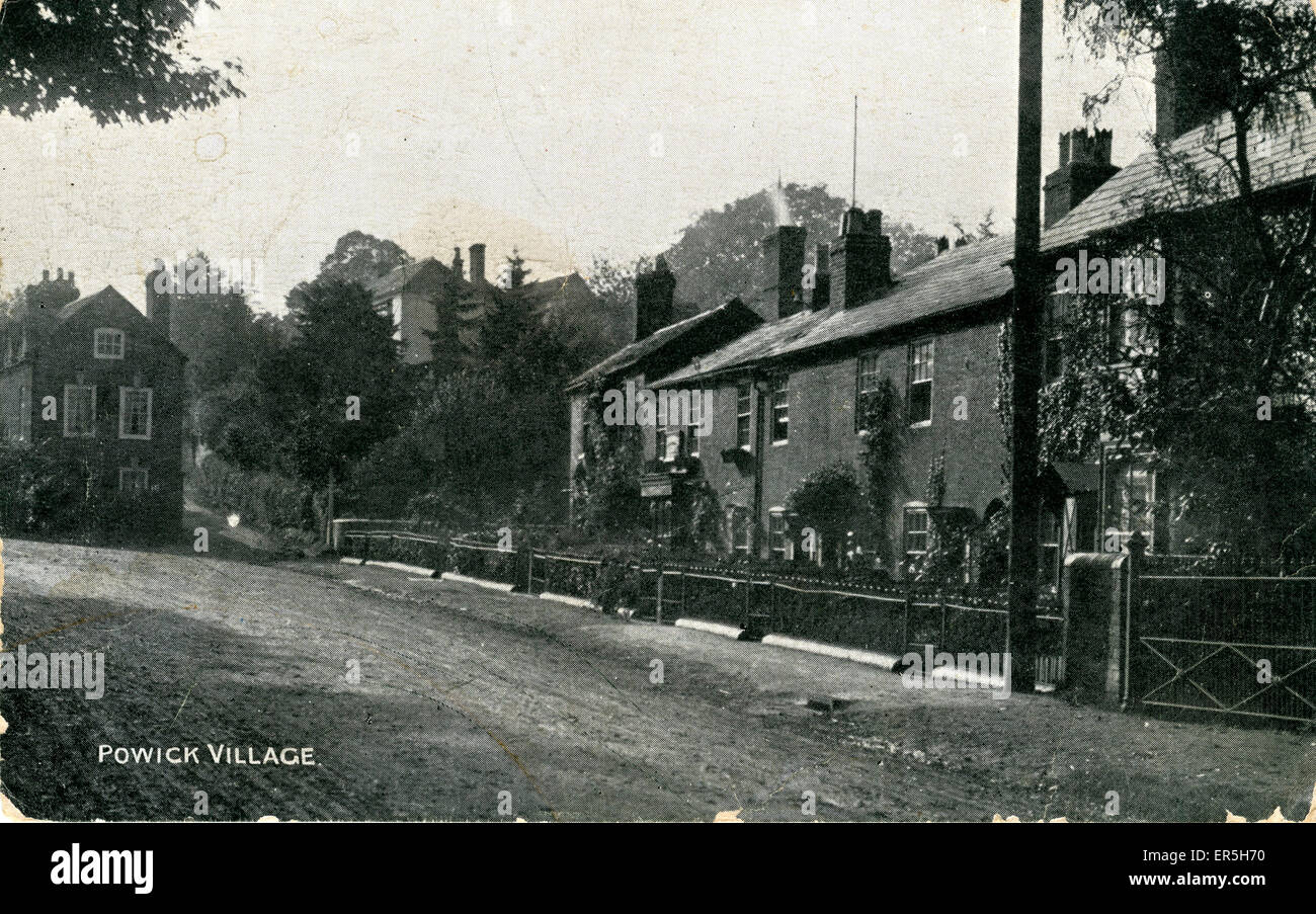 Village, Powick, Worcestershire Stock Photo - Alamy