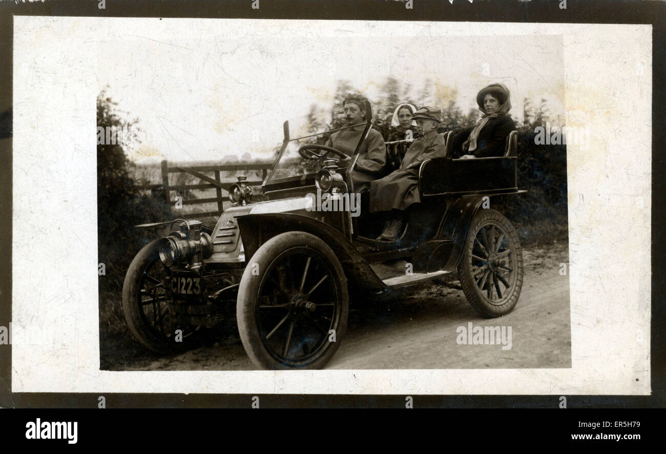 1904 De Dion Bouton Vintage Car, England. 1900s Stock Photo - Alamy