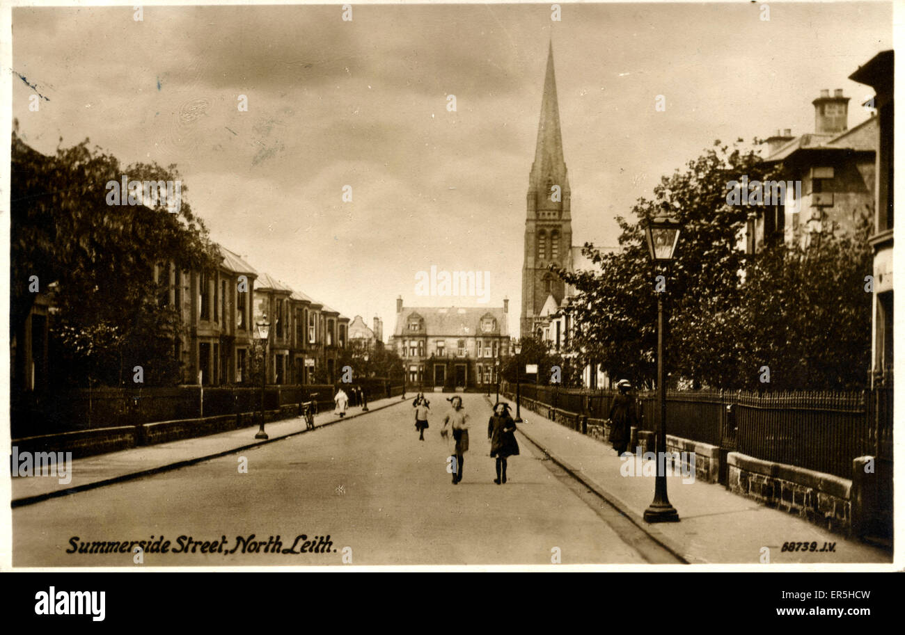 Summerside Street, Leith, Midlothian Stock Photo - Alamy
