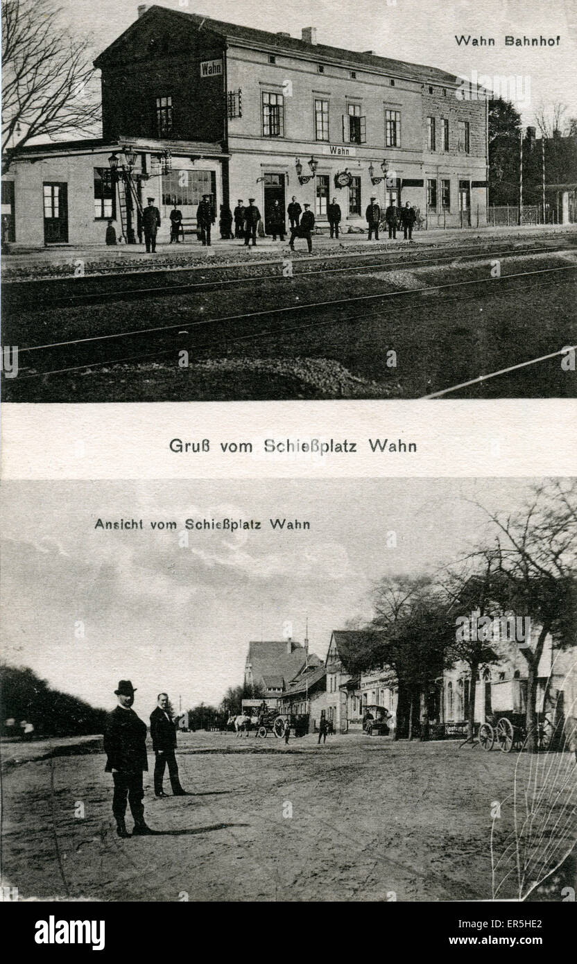 The Railway Station, Wahn, North Rhine-Westphalia Stock Photo - Alamy