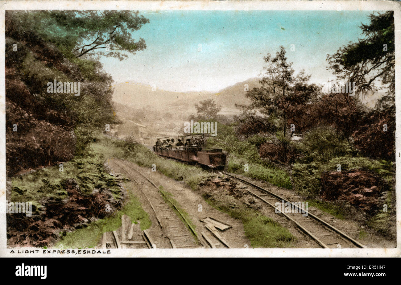 Ravenglass and Eskdale Railway, Eskdale, Cumbria Stock Photo - Alamy