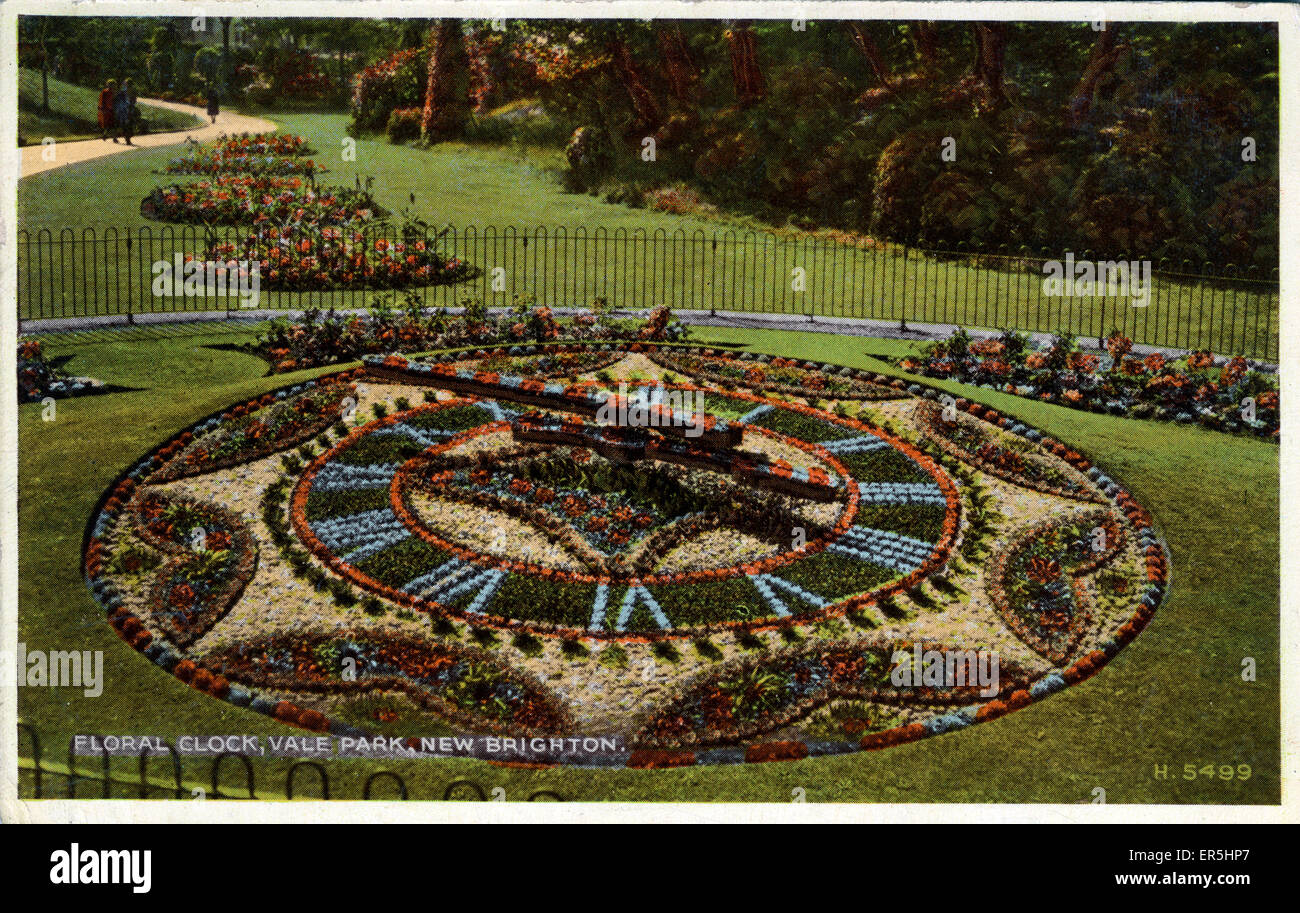 Vale Park, New Brighton, Wallasey, near Birkenhead, Cheshire, England ...