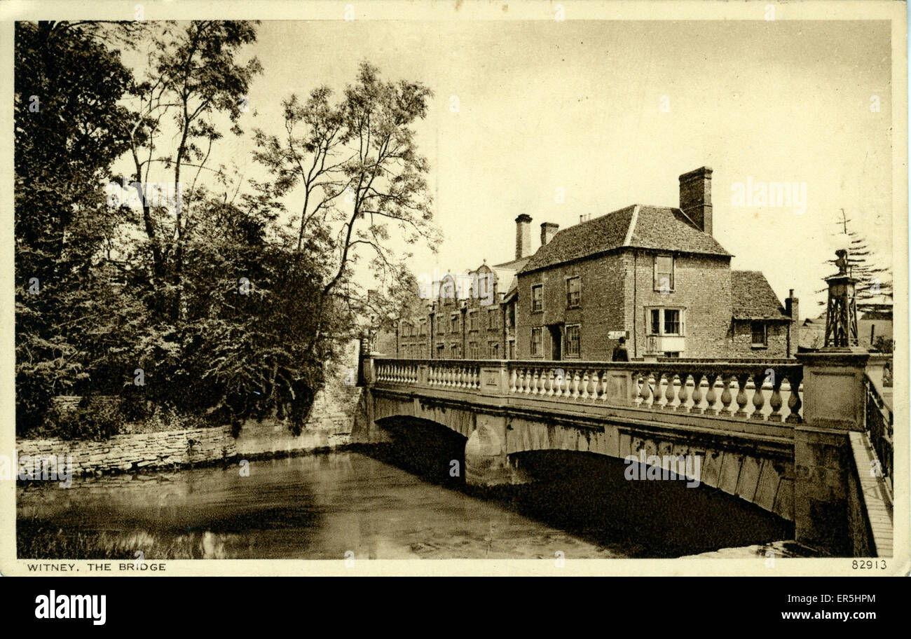 The Bridge, Witney, Oxfordshire Stock Photo - Alamy