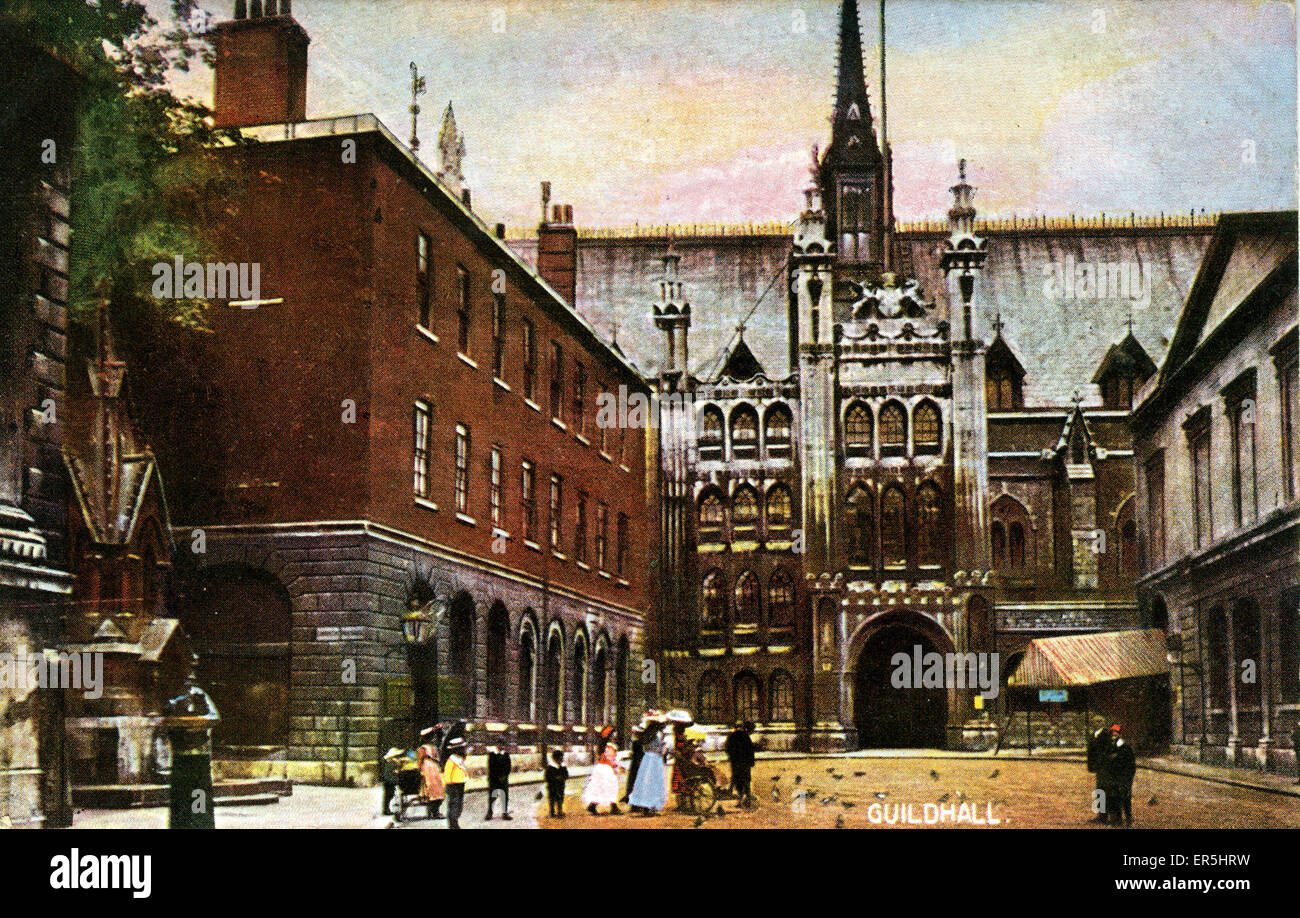 The Guildhall, City of London, London Stock Photo - Alamy