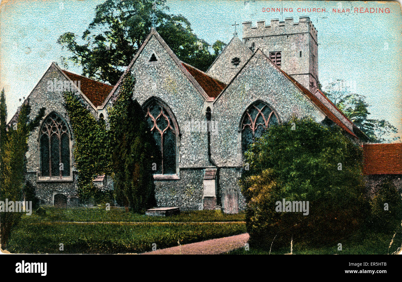 St Andrew's Church, Sonning, Berkshire Stock Photo - Alamy