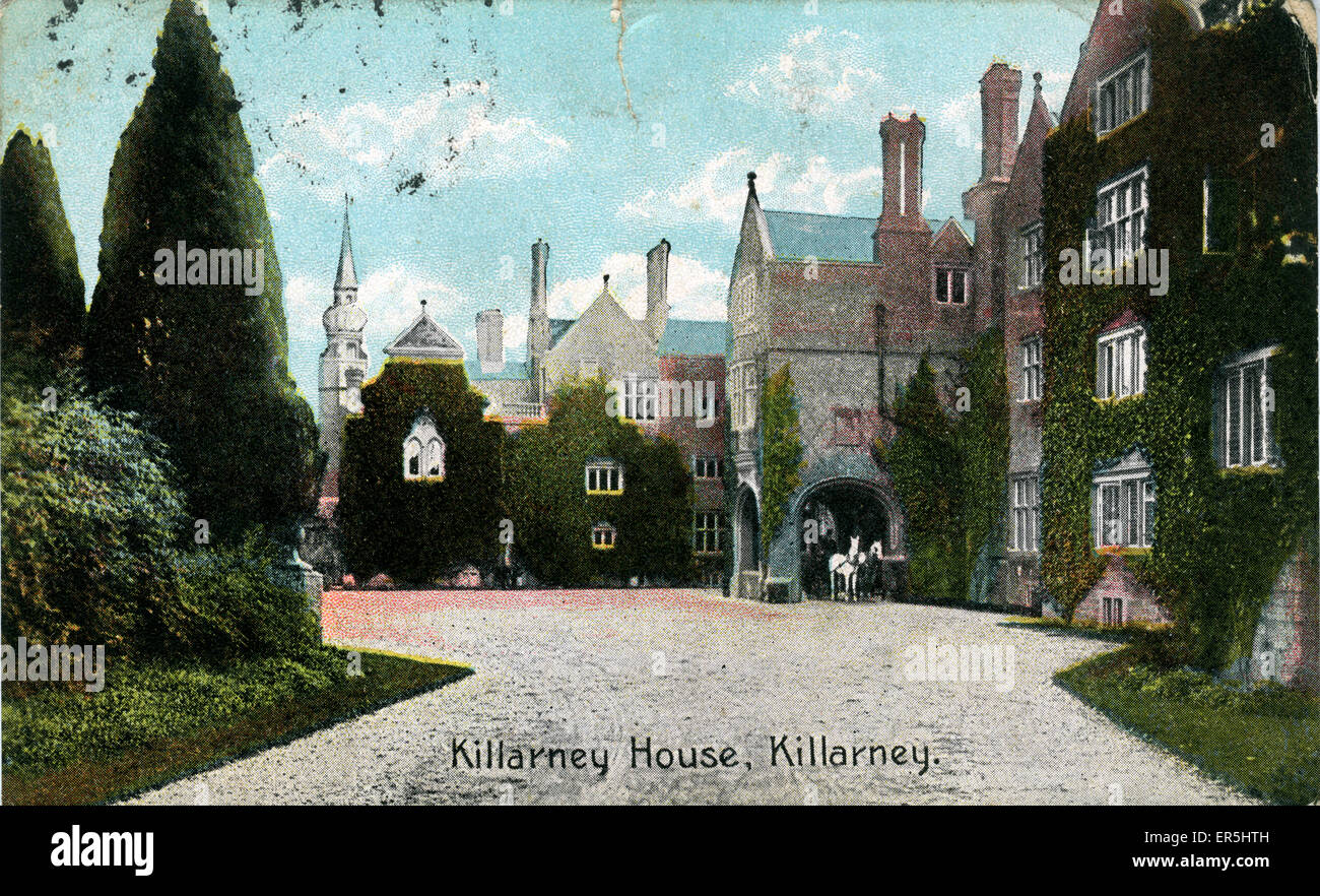 Killarney House, Killarney, County Kerry Stock Photo - Alamy