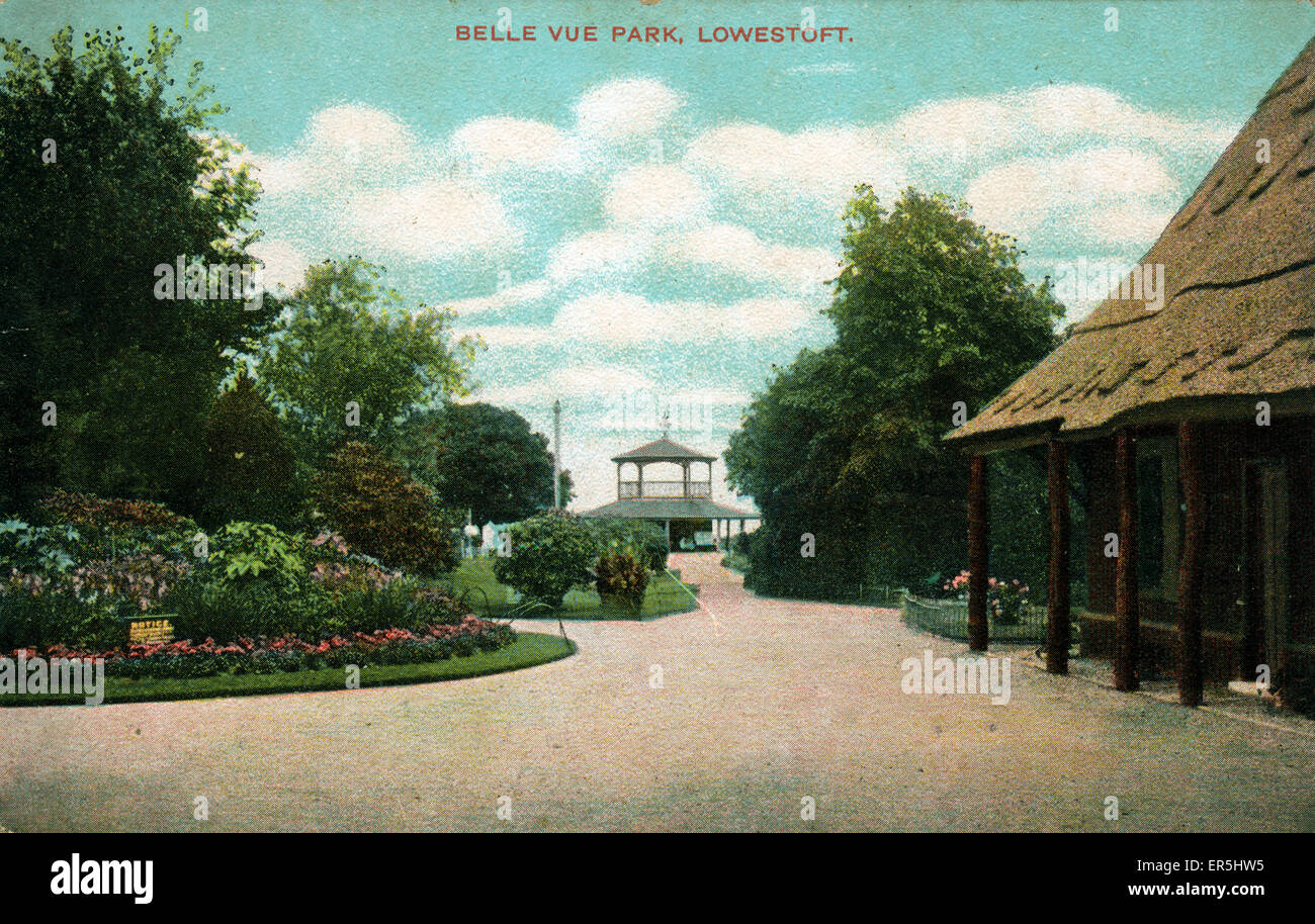 Belle Vue Park, Lowestoft, Suffolk Stock Photo - Alamy