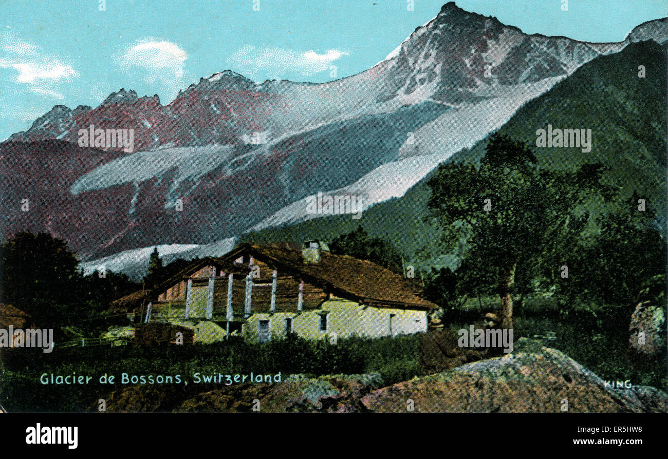 Scenic View, Glacier de Bossons, Geneva Stock Photo - Alamy