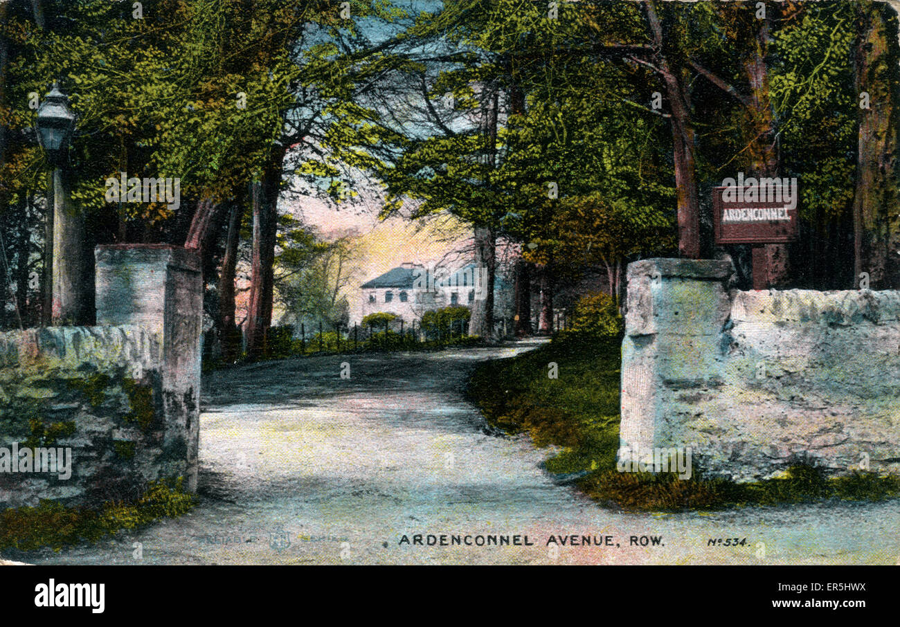 Ardenconnel Avenue, Row, Cornwall Stock Photo - Alamy