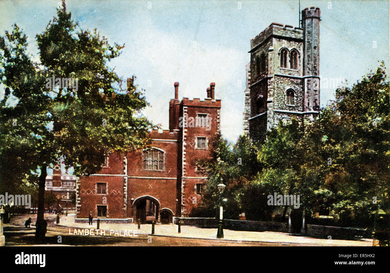 Lambeth Palace, Lambeth, London Stock Photo - Alamy