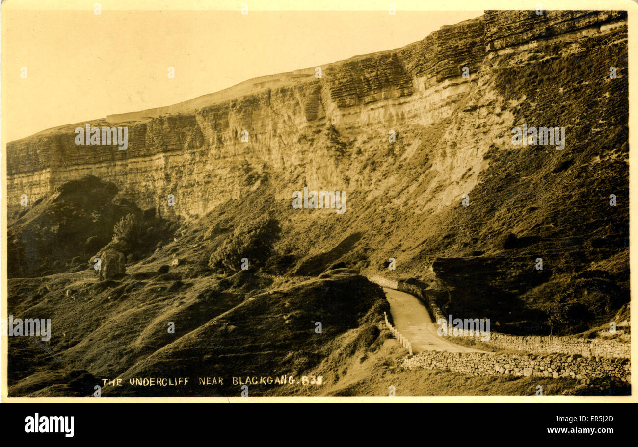The Undercliff, Blackgang, Isle of Wight Stock Photo - Alamy