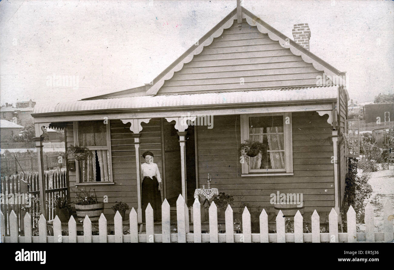Timber House, Thought to be at Brighton, Sussex Stock Photo - Alamy