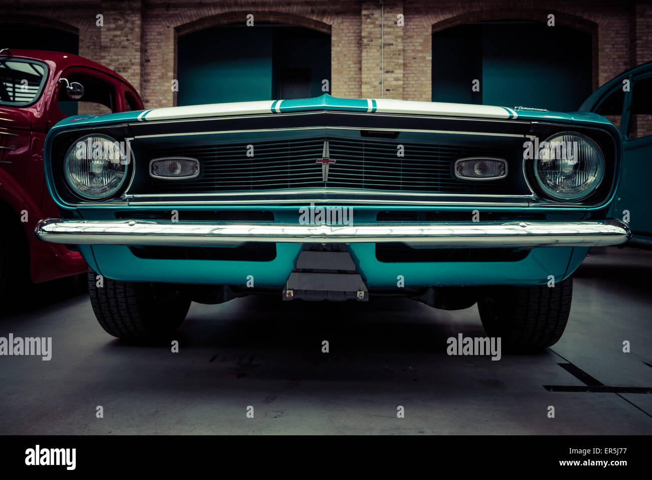 Pony car Chevrolet Camaro SS (first generation) convertible, 1968 Stock ...