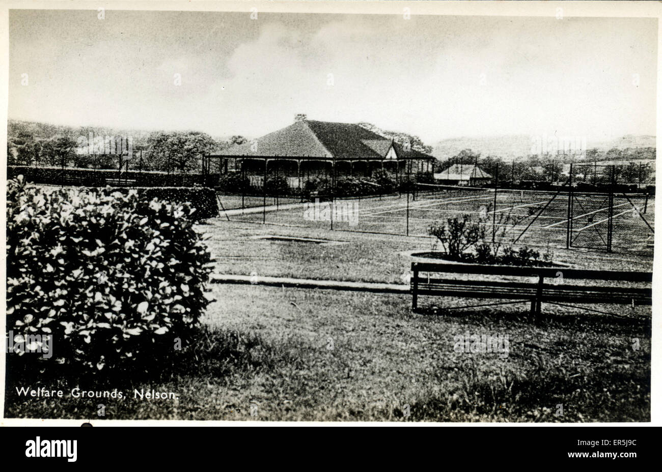 Welfare Grounds, Nelson, Glamorgan Stock Photo - Alamy