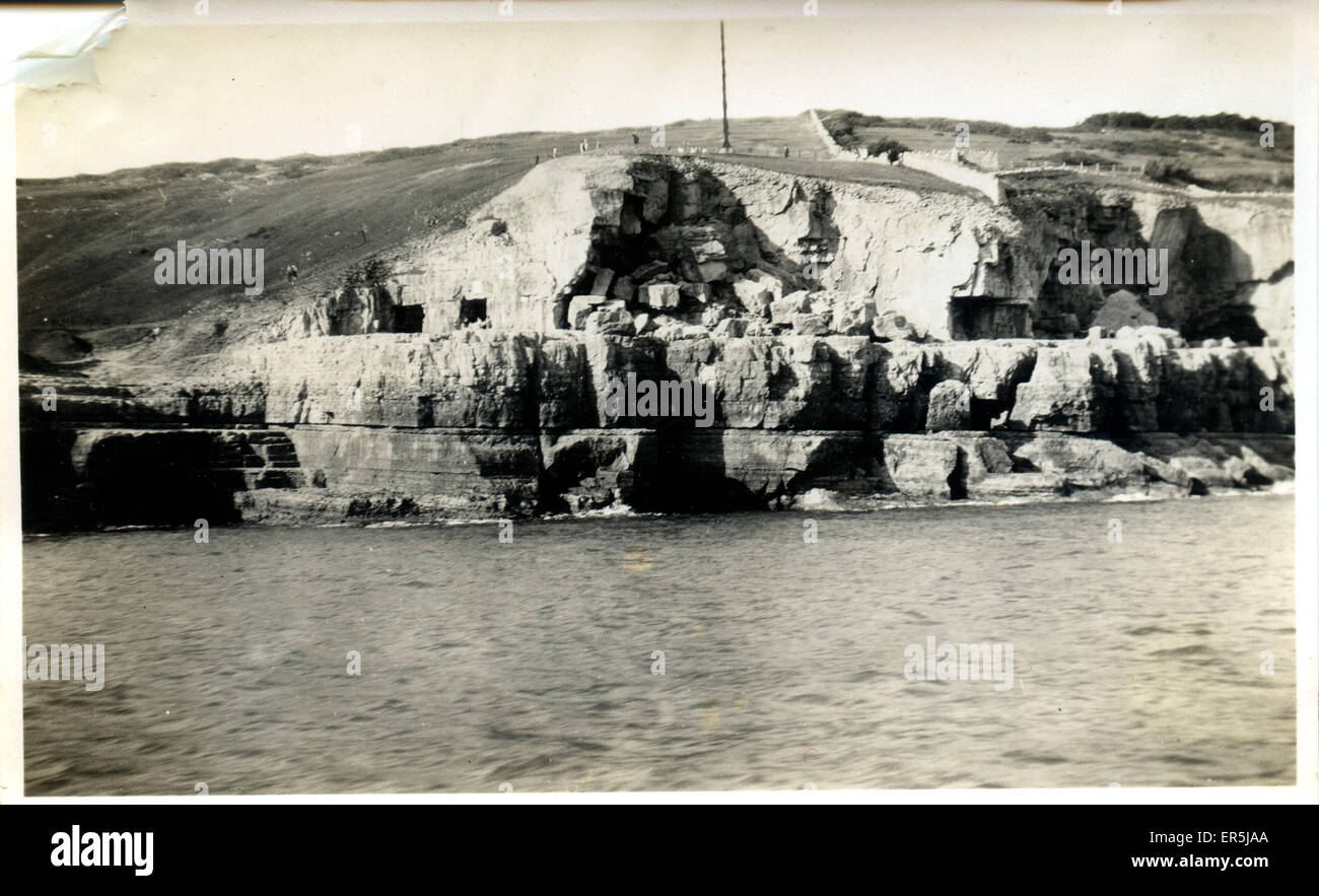 Tilly Whim Caves, Swanage, Dorset Stock Photo - Alamy