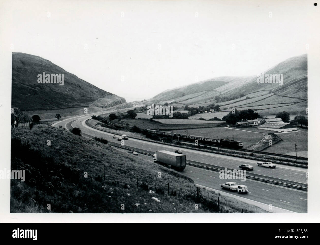 M62 South of Tebay, Cumbria Stock Photo - Alamy