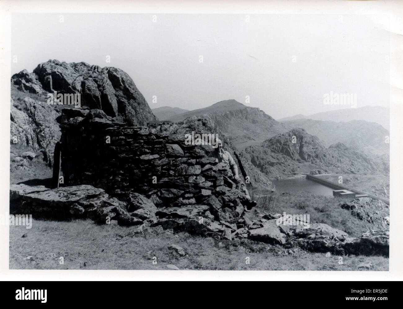 llyn Stwlan Reservoir, Moelwyn Slopes, Gwynedd Stock Photo - Alamy